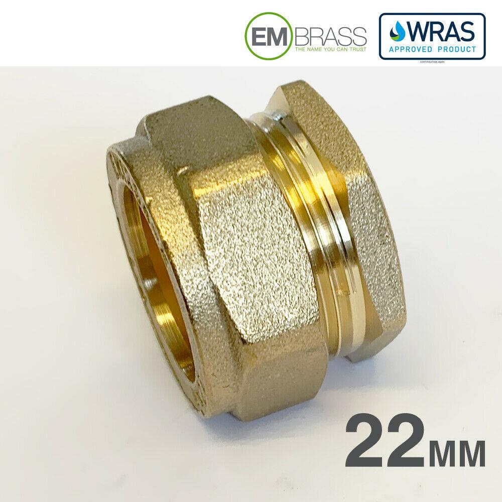 22mm Stop End Compression WRAS Approved