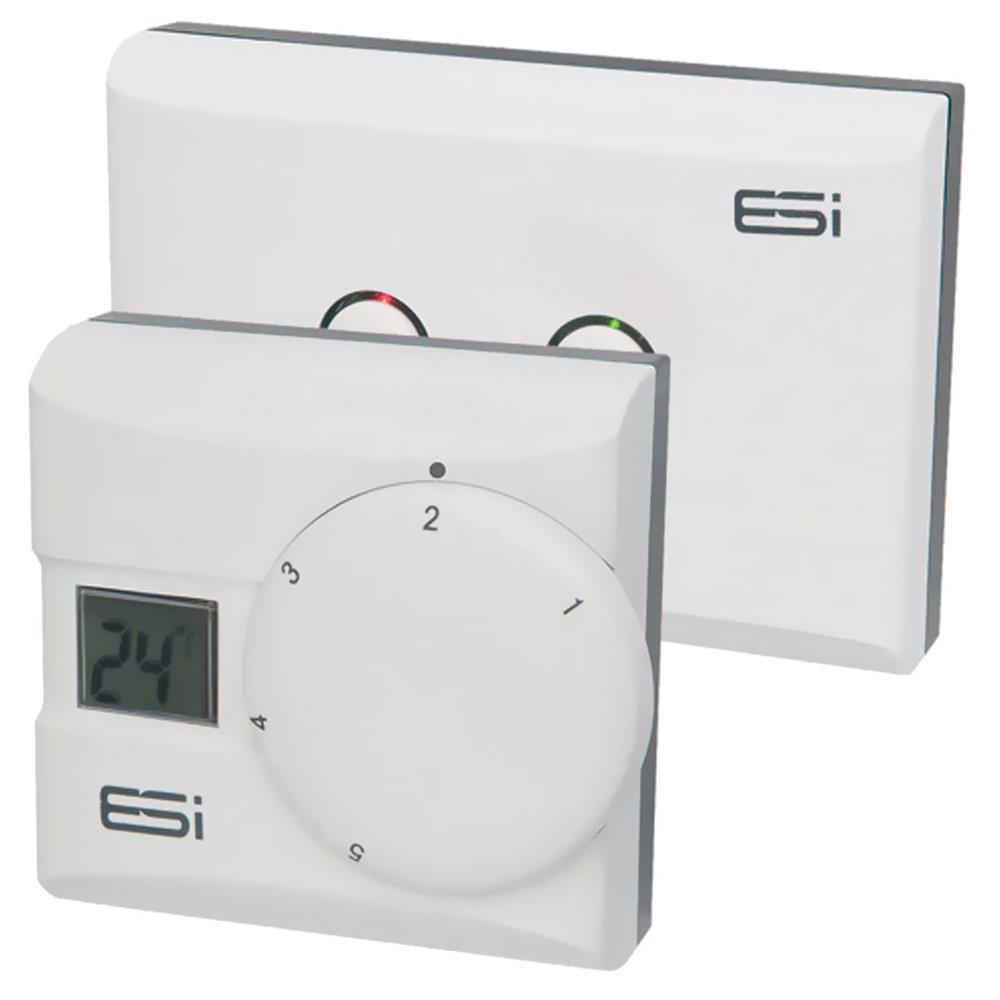 ESI ESRTERFW Wireless Room Thermostat with LCD Display - SNH Tradecentre