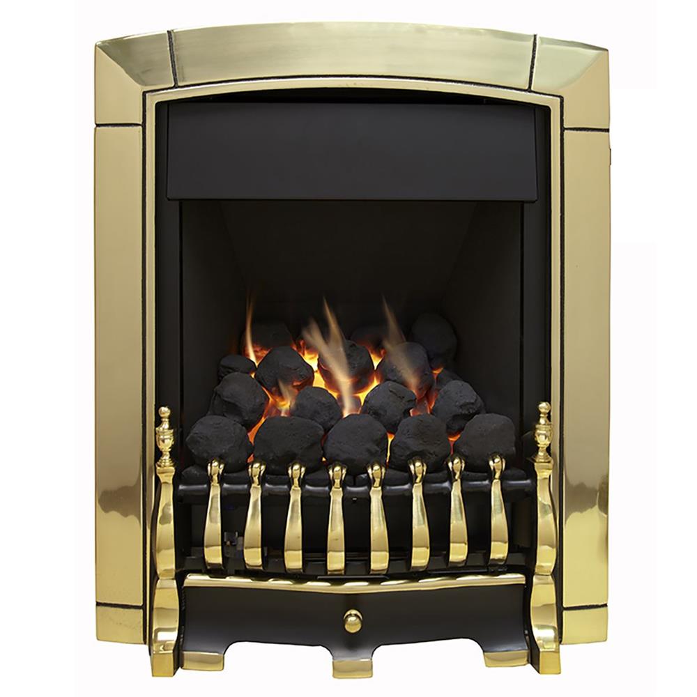 Flavel Caress Plus Traditional MC Brass Gas Fire - FKPC11MN