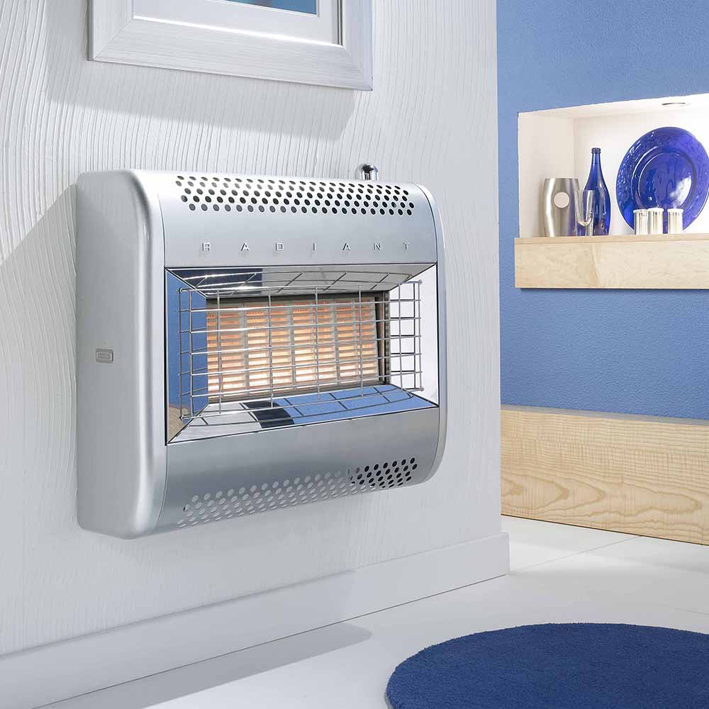 Flavel Renaissance Gas Fire Silver Radiant Fire - FORRS0EN