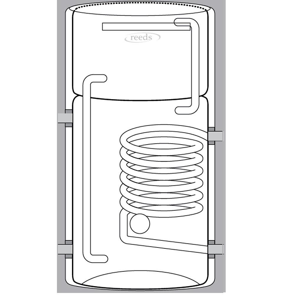 Gledhill Copper 900 X 450 Indirect Combi Cylinder - BICOM03