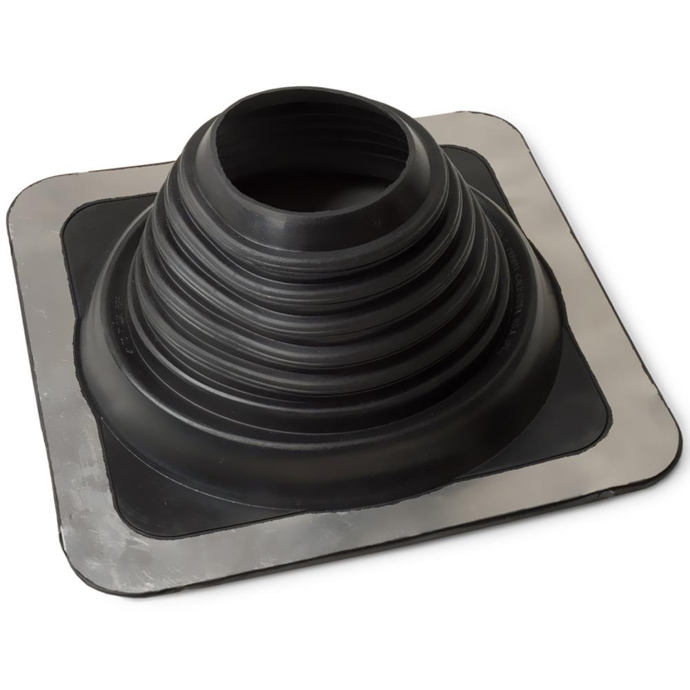 Mi Flash 101mm to 178mm No 5 Metal Black EPDM Flashing - SNH Tradecentre