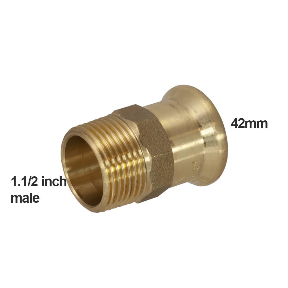 PEGASUS Press Fit 42mm x 1.1/2 Male Iron M-Profile