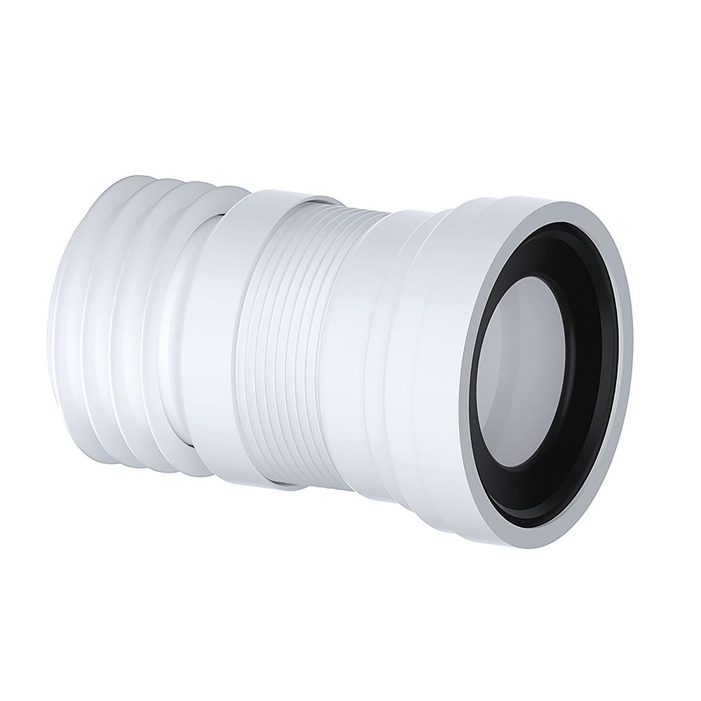 Viva Slink-Fit Straight Flexible Pan Connector 240mm - 500mm