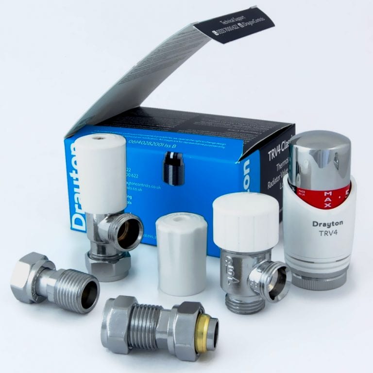 Drayton TRV4 Classic Radiator Valve Pack - 0705180