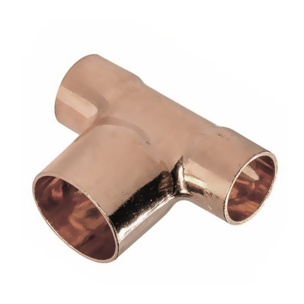 Reducing Tee 15x15x22mm End Feed Copper Embrass Fittings - SNH