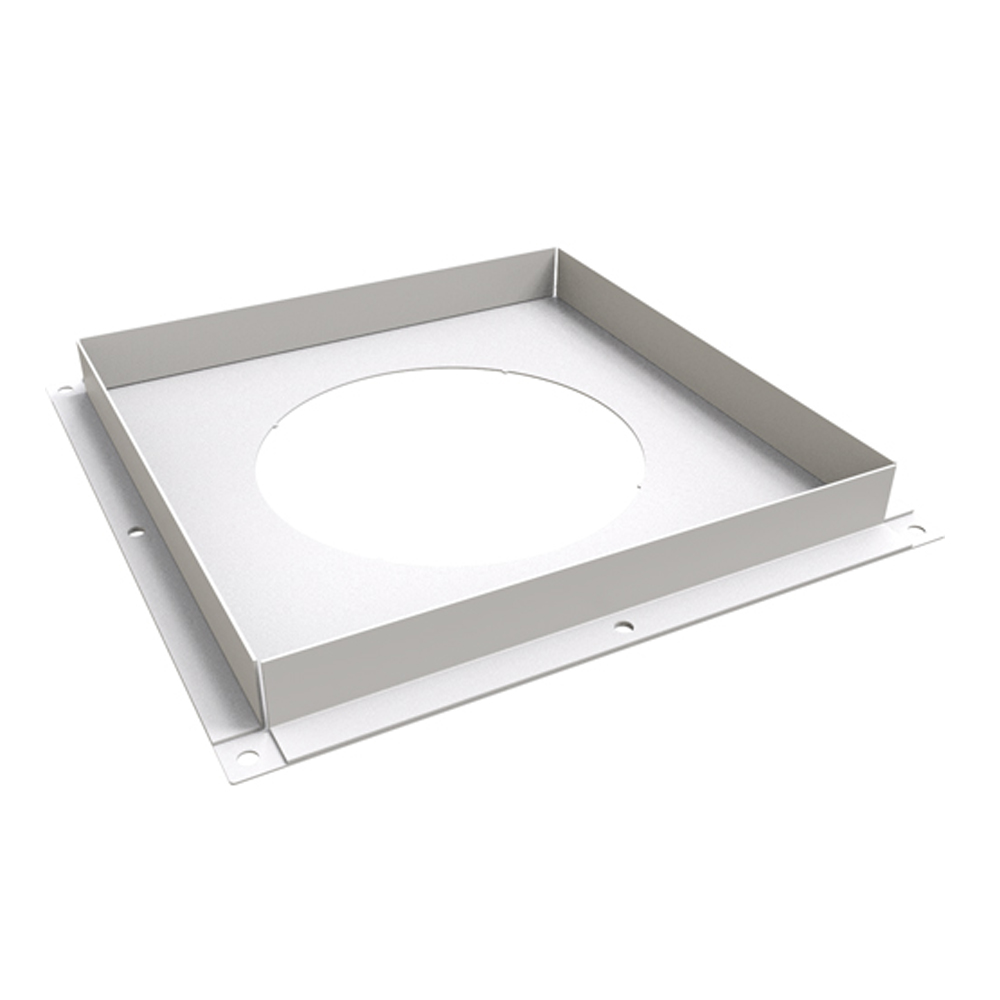 TWPro 150mm Twin Wall Ventilated Firestop Plate White