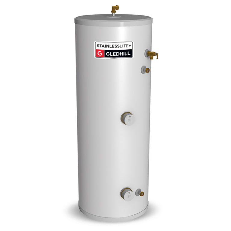 Gledhill Stainless Lite Plus D90 Direct Cylinder PLUDR090