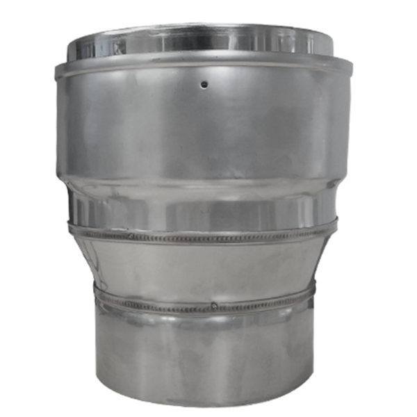 Increasing Flue Adapter 125mm Rigid To 150mm Flex - SNH Tradecentre £19.39