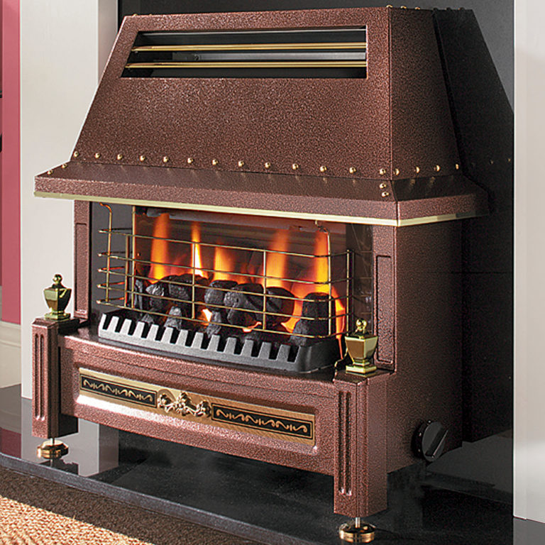 Flavel Regent Gas Fire LFE Bronze Outset Gas Fire FRLCPOEN