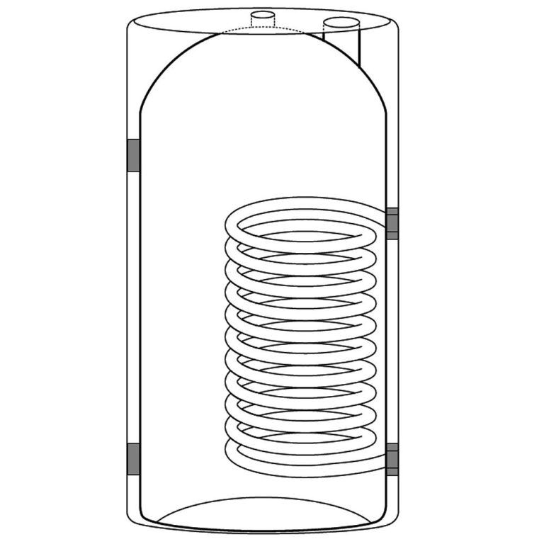 Gledhill 1500 X 450 Indirect Copper Cylinder Envirofoam - BIND25